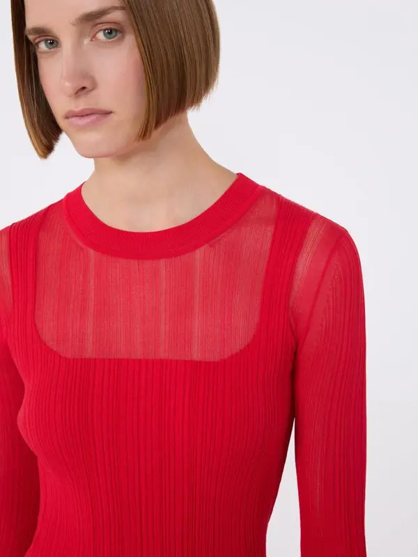 Max Mara Trompe L'oeil Viscose Jumper