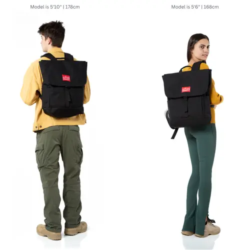 MANHATTAN PORTAGE Washington Square Backpack - Grey