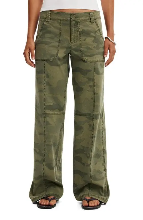 COTTON ON Lexi Low Rise Utility Pant - Camo