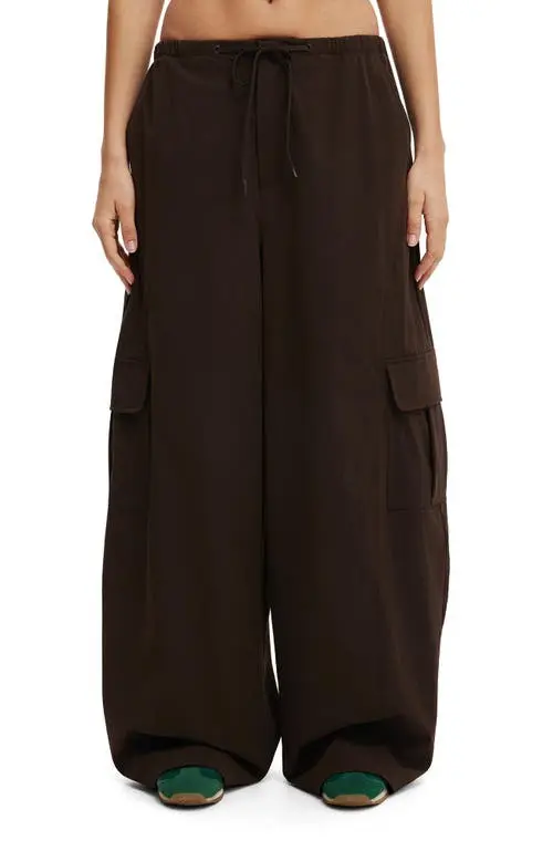 Cotton:on Active Woven Balloon Pant - French Roast