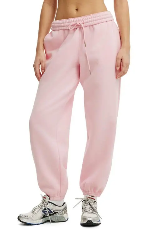Cotton:on Active Plush Boyfriend Jogger - Cherry Dream