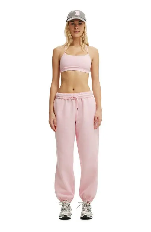 Cotton:on Active Plush Boyfriend Jogger - Cherry Dream