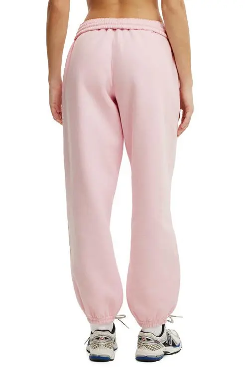 Cotton:on Active Plush Boyfriend Jogger - Cherry Dream