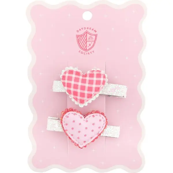 DAYDREAM SOCIETY Love Birds Heart Hair Clip Set - Assorted Pre-pack