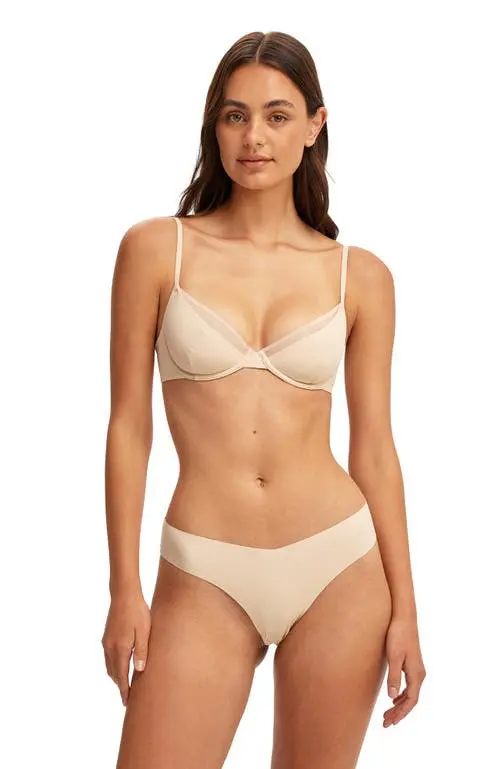 Cotton:on Double Layer Underwire Bra - Frappe