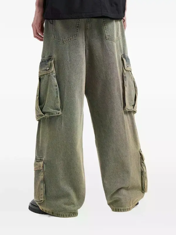 FIVE CM Cargo-pocket Jeans