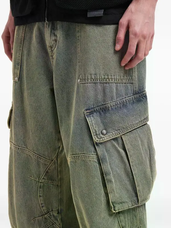 FIVE CM Cargo-pocket Jeans