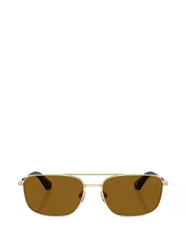 Burberry Pilot-frame Sunglasses - Gold