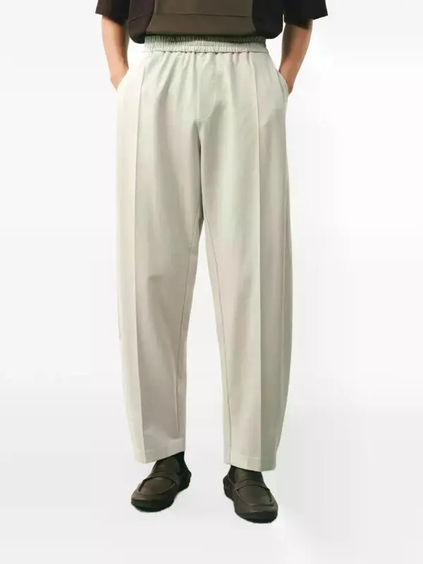 CROQUIS Tapered Drawstring Trousers
