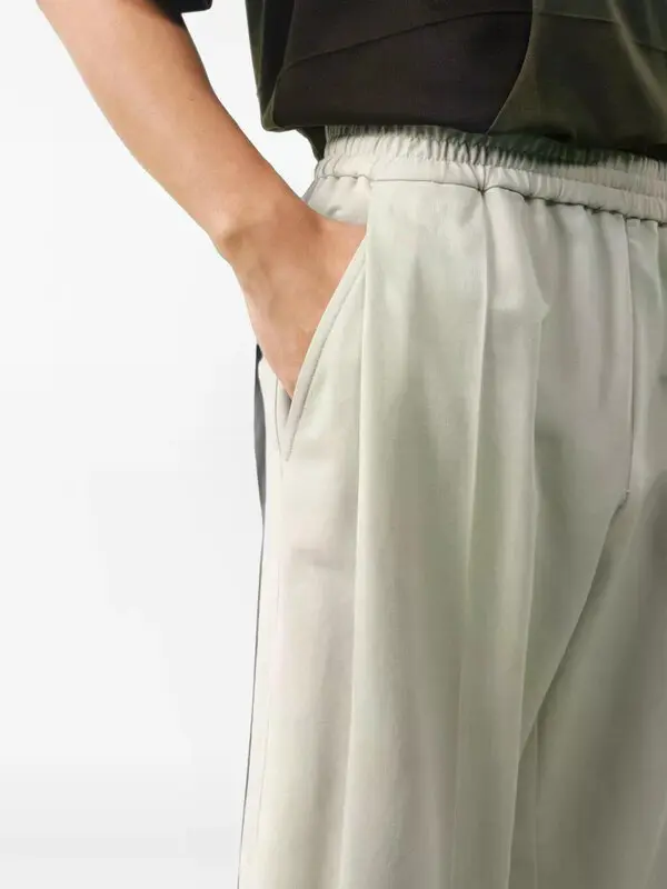 CROQUIS Tapered Drawstring Trousers
