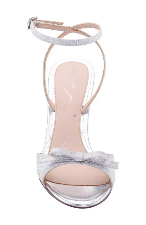 Nina Vicci Ankle Strap Sandal - Silver