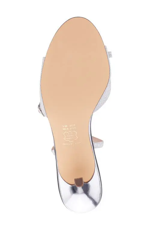 Nina Vicci Ankle Strap Sandal - Silver