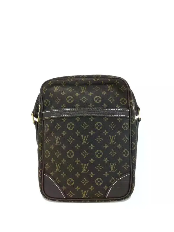 LOUIS VUITTON 2009 Mini Lin Danube Messenger Bag - Brown