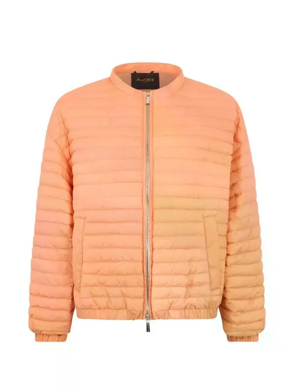 MOORER Elvira Quilted Jacket - Orange