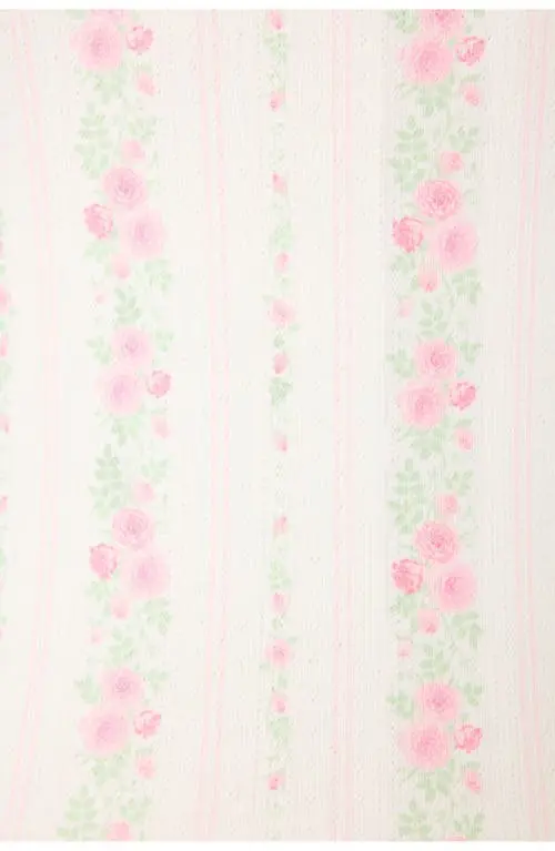 PJ Salvage Roses Are Pink Double Brushed Pointelle Camisole