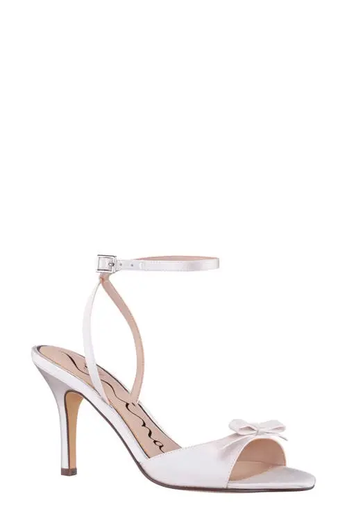 Nina Vicci Ankle Strap Sandal - Ivory