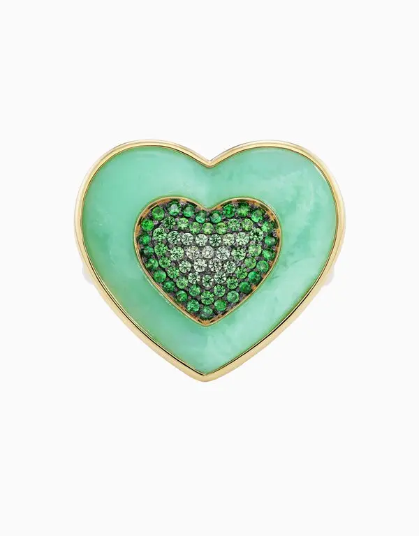 EMILY P. WHEELER Rock Heart Ring - One-color