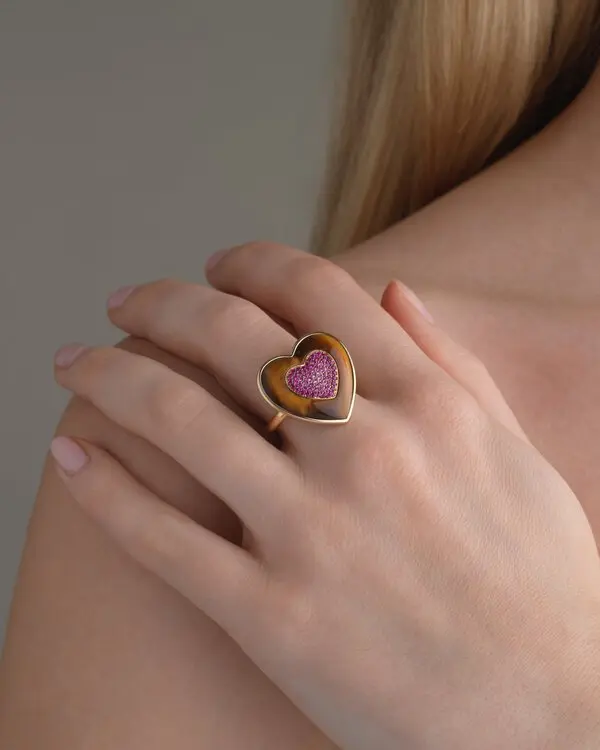 EMILY P. WHEELER Rock Heart Ring