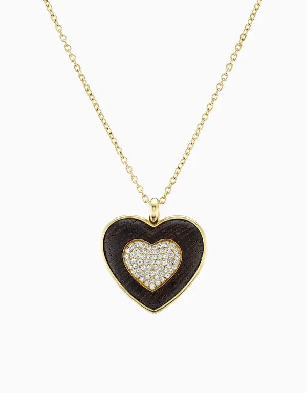 EMILY P. WHEELER Rock Heart Pendant Necklace - One-color