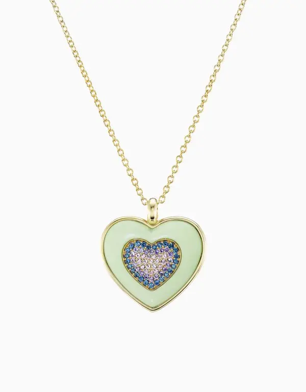 EMILY P. WHEELER Rock Heart Pendant Necklace - One-color