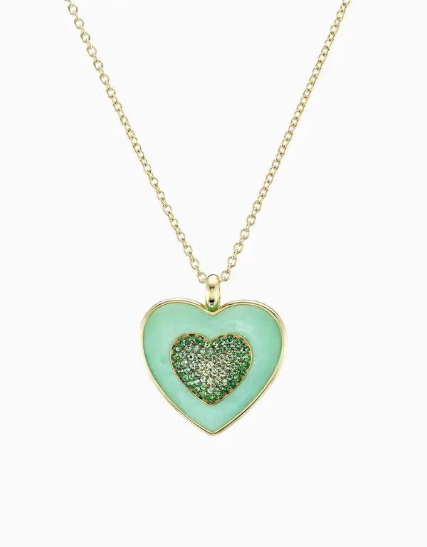 EMILY P. WHEELER Rock Heart Necklace - One-color