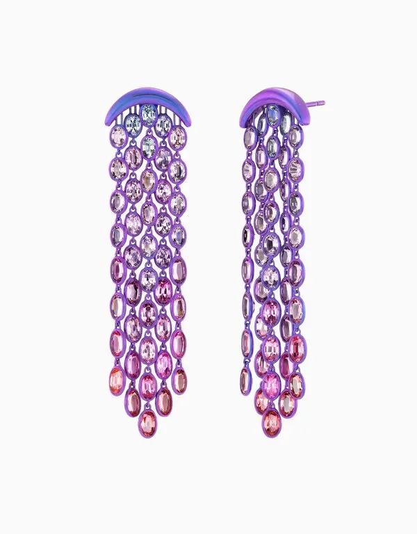 EMILY P. WHEELER Spinel Fringe Earrings - One-color