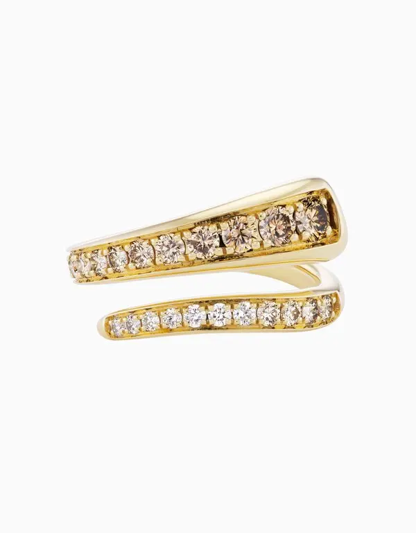 EMILY P. WHEELER Ombré Diamond Wrap Ring - One-color