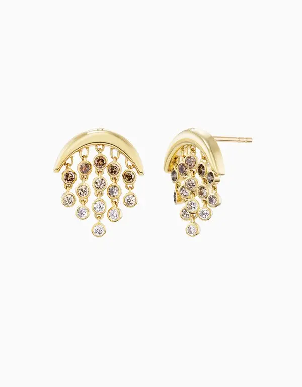 EMILY P. WHEELER Baby Fringe Diamond Earrings - One-color
