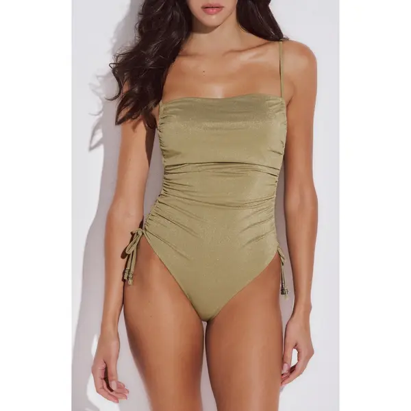 LIDA SWIMWEAR Hera One-piece Swimsuit - Olive Green
