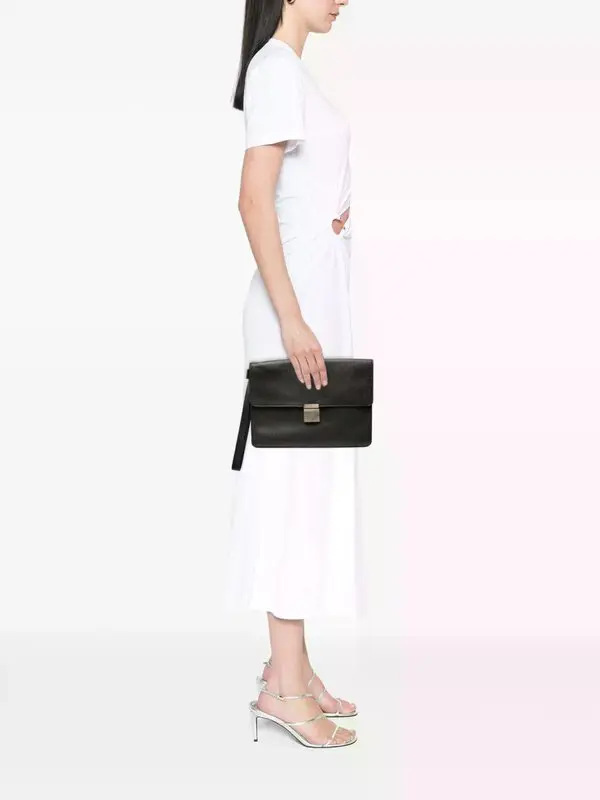 LOUIS VUITTON 2002 Taiga Selenga Clutch - Black