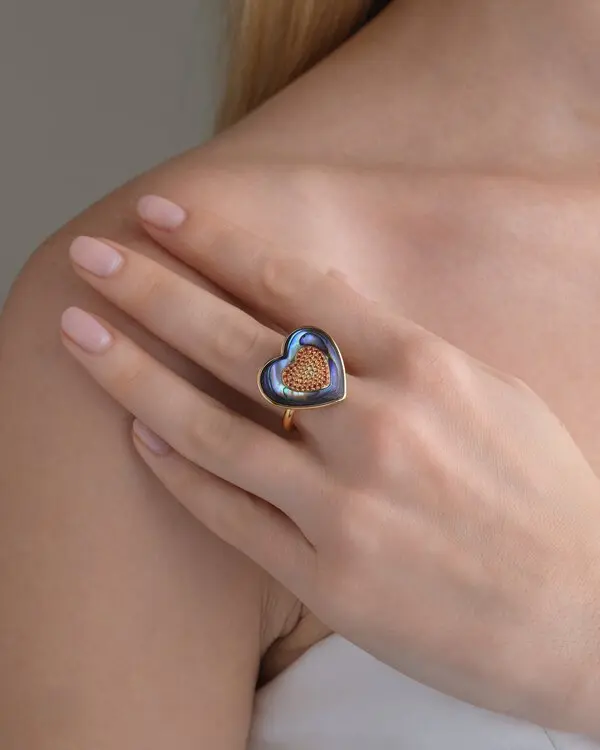 EMILY P. WHEELER Rock Heart Ring