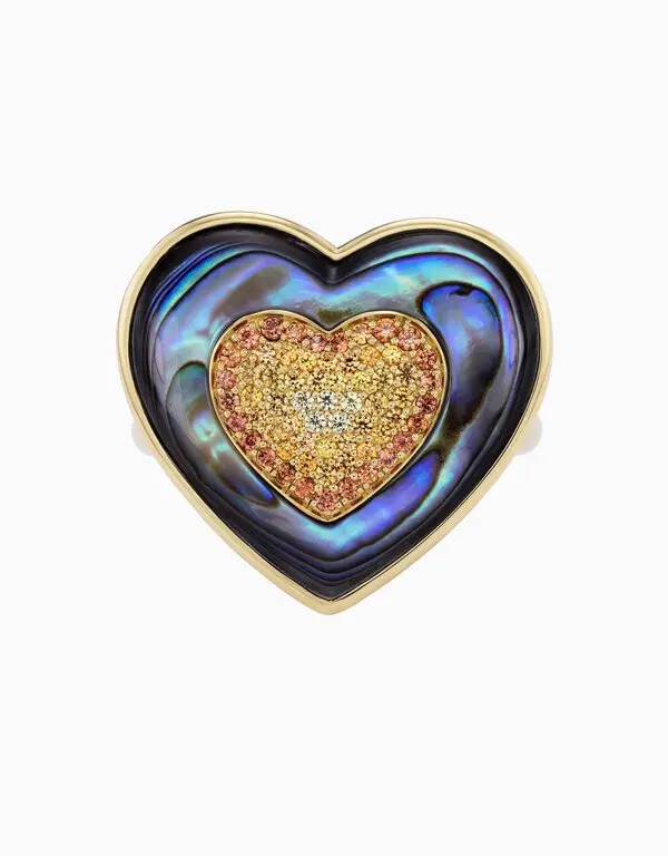EMILY P. WHEELER Rock Heart Ring - One-color