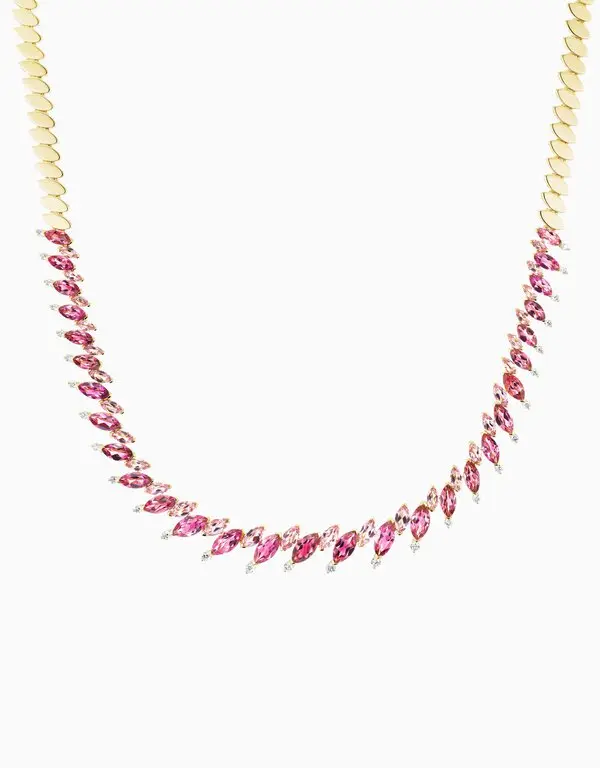 EMILY P. WHEELER Pollack Tennis Necklace