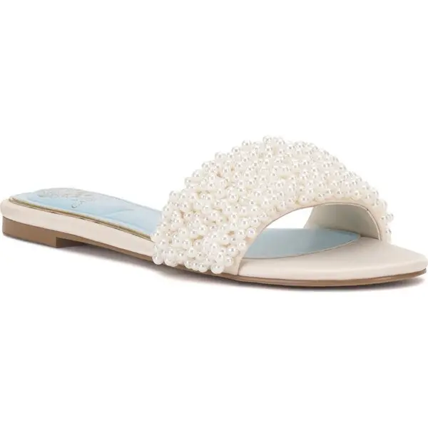 Vince Camuto Balea Slide Sandal - Milk