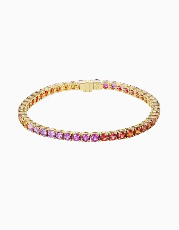 EMILY P. WHEELER Ombre Gemstone Tennis Bracelet - One-color