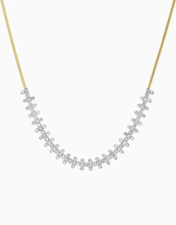 EMILY P. WHEELER Flora Diamond Necklace