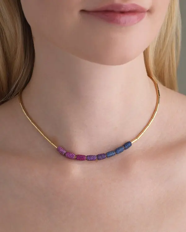 EMILY P. WHEELER Barrel Necklace
