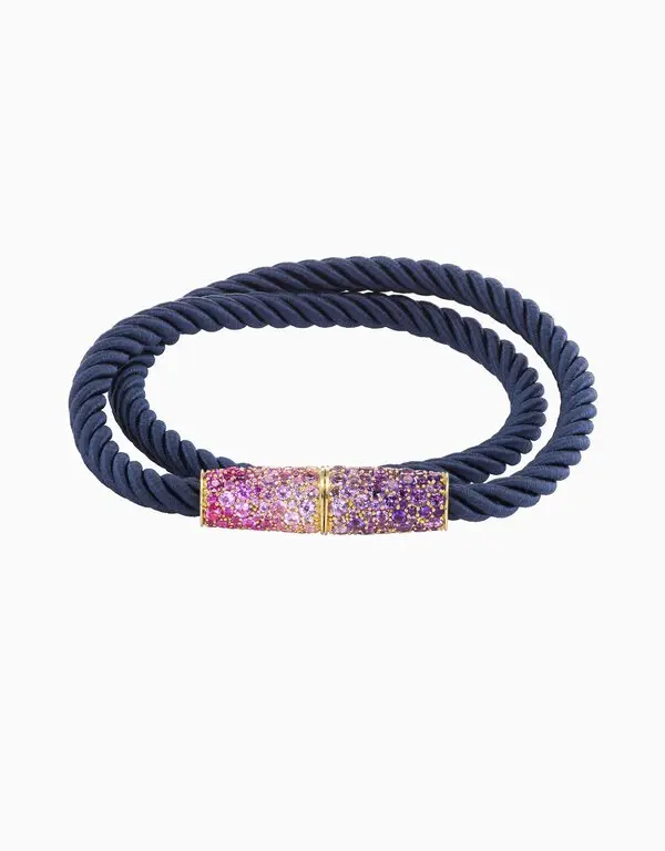 EMILY P. WHEELER Silk Wrap Bracelet - One-color