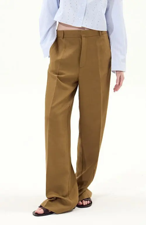 Deluc Bari Wide Leg Pants - Army