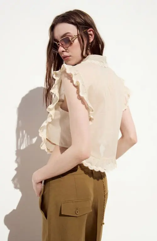 Deluc Bari Wide Leg Pants - Army