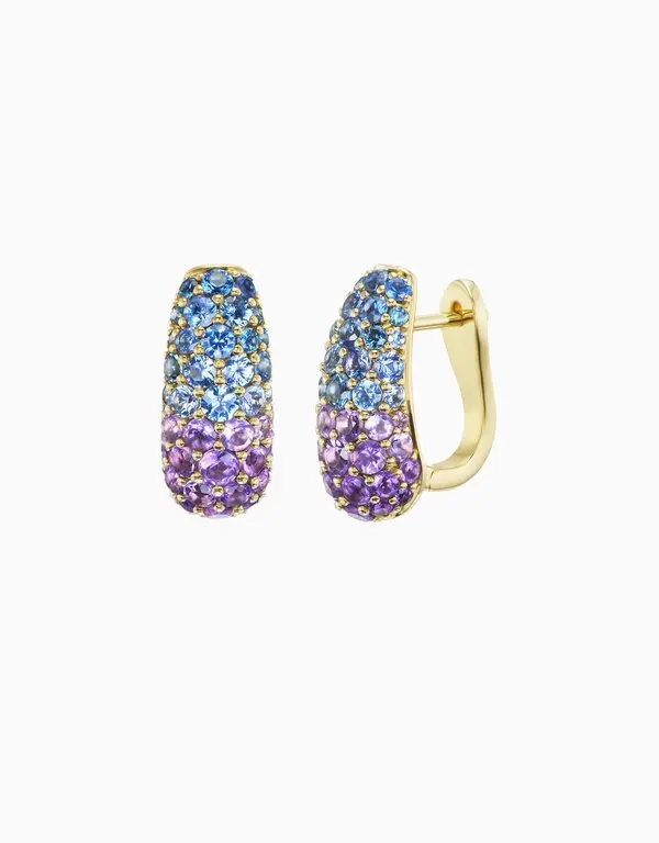 EMILY P. WHEELER Holly Hug Earrings - Purple