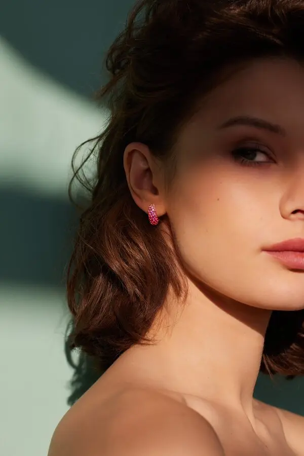 EMILY P. WHEELER Holly Hug Hoop Earrings