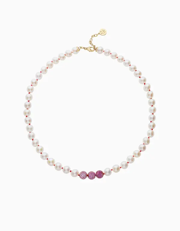 EMILY P. WHEELER Layered Pearl Necklace - White