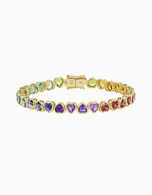 EMILY P. WHEELER I Heart Rainbows Bracelet - One-color