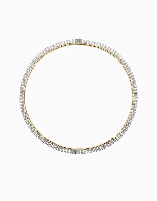 EMILY P. WHEELER Fringe Diamond Necklace - White
