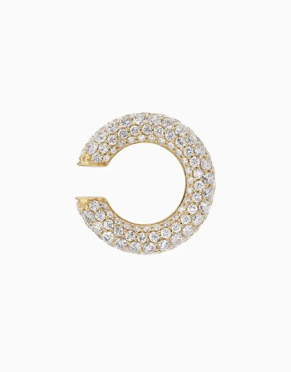 EMILY P. WHEELER Diamond Ear Cuff - White