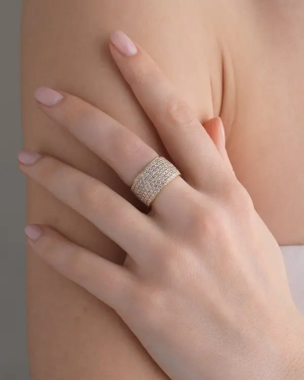 EMILY P. WHEELER Cigar Diamond Ring - White