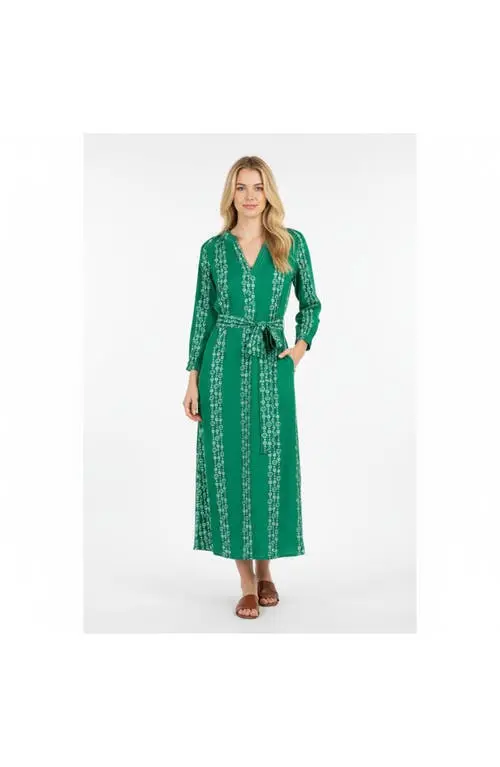 MER ST. BARTH Anouk Kaftan Jungle Seashells