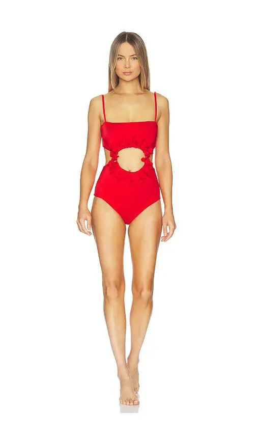 ANCORA Caliza One Piece Swimsuit - Red