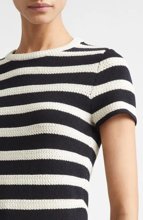 St. John Breton Stripe Wool-blend Sweater